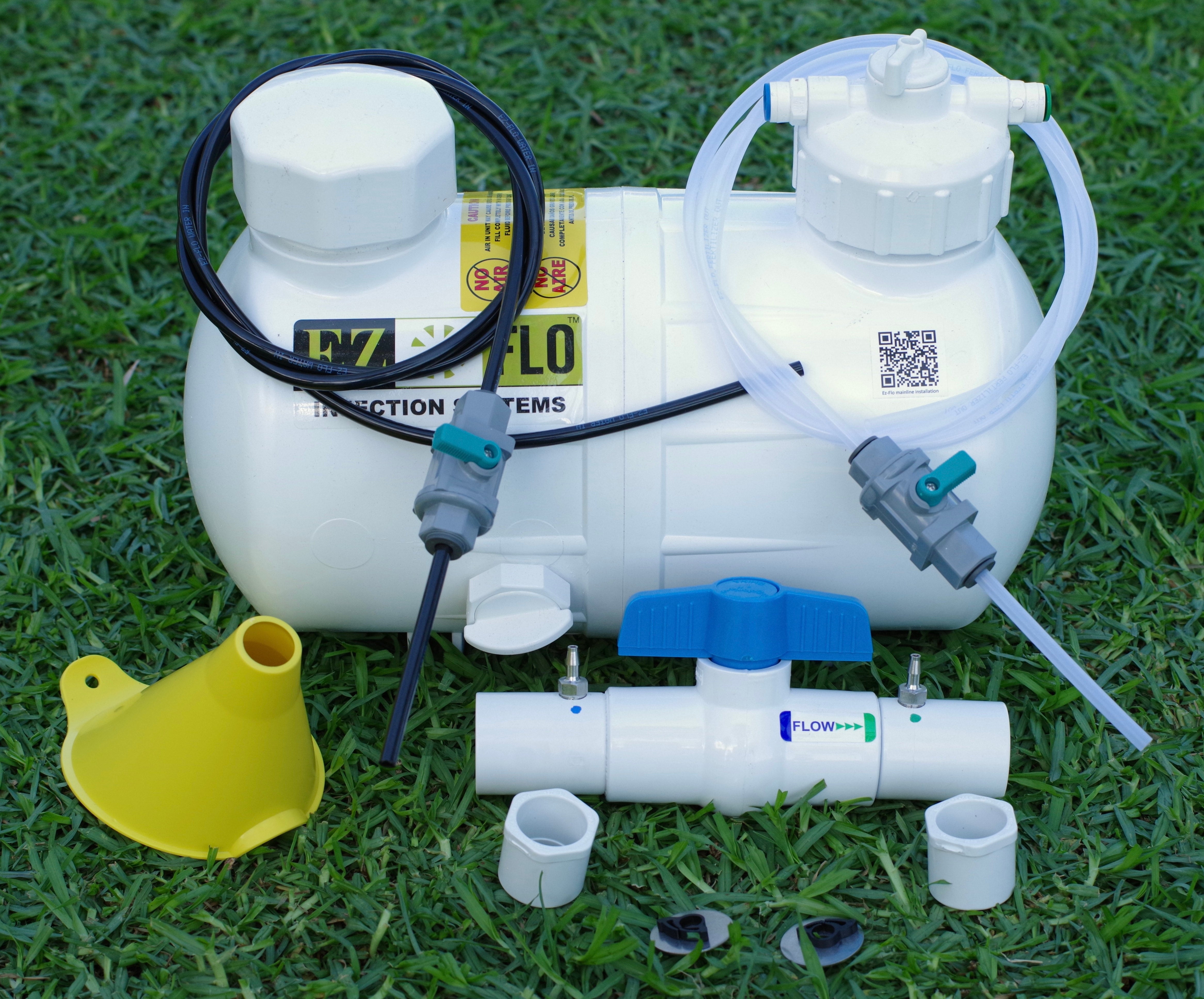 EZ-FLO - 6.7L - EZKIT Fertiliser Injection System with fill cap & drain ...
